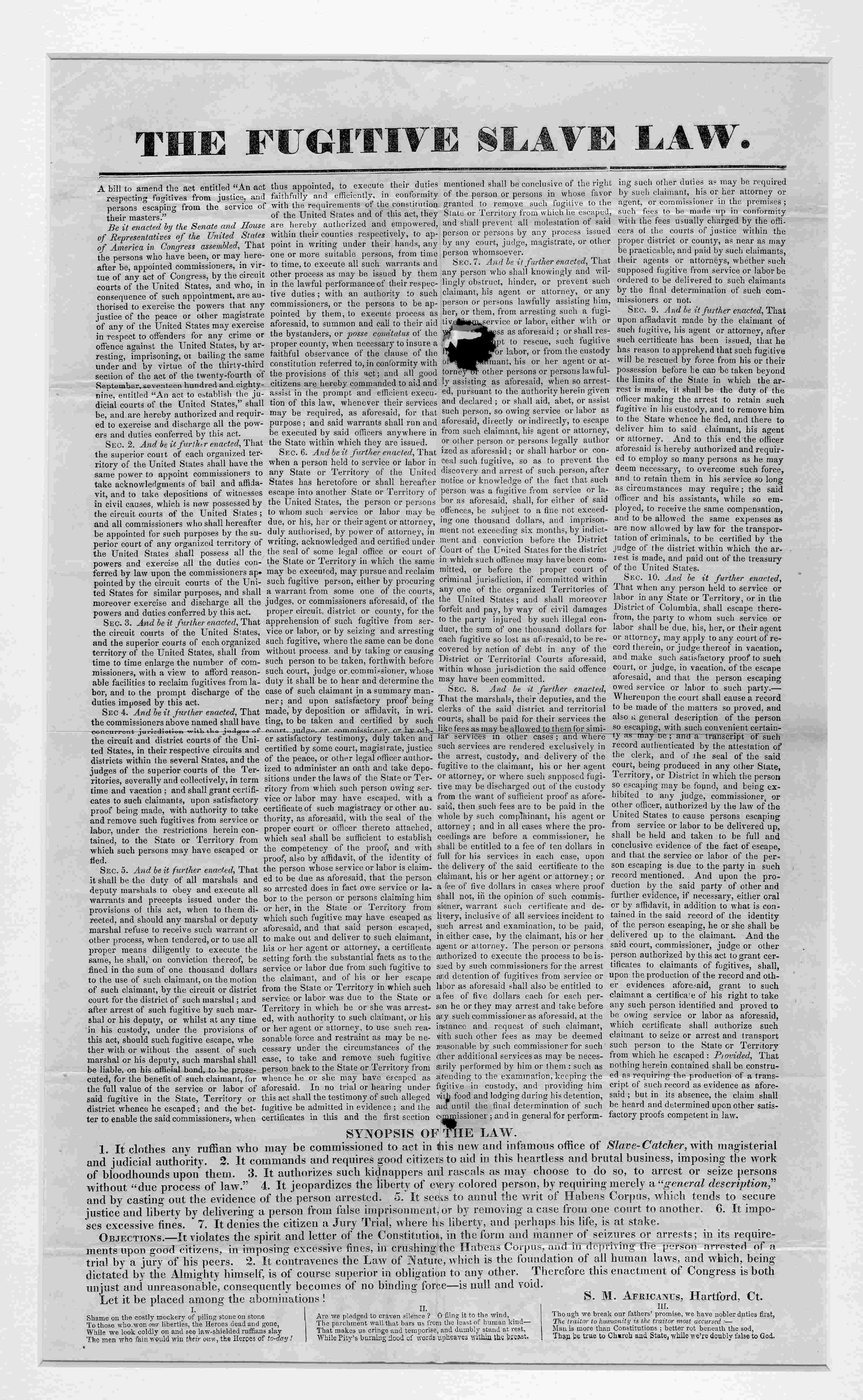 Fugitive Slave Acts · Conflict during the California Gold Rush · Santa ...