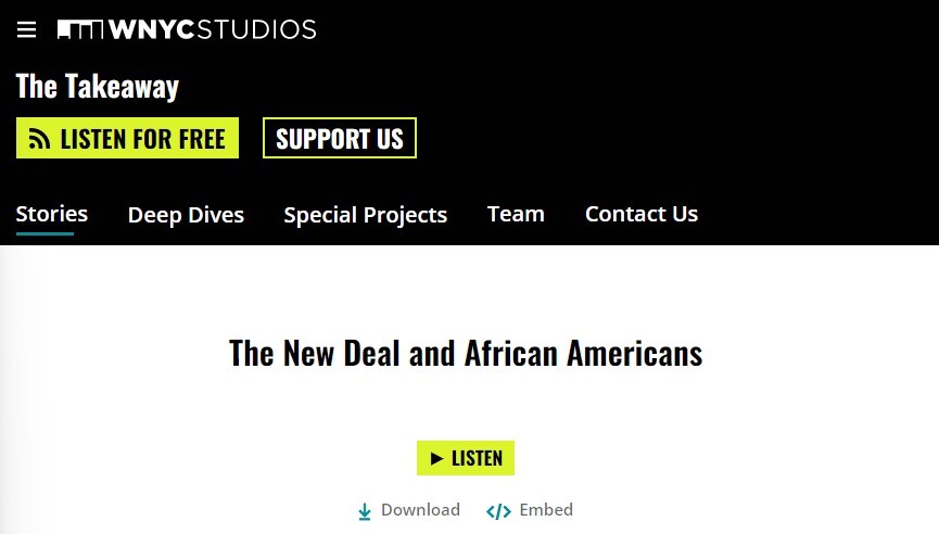 Podcast · The Great Depression in the United States 1929-1939 · Santa ...