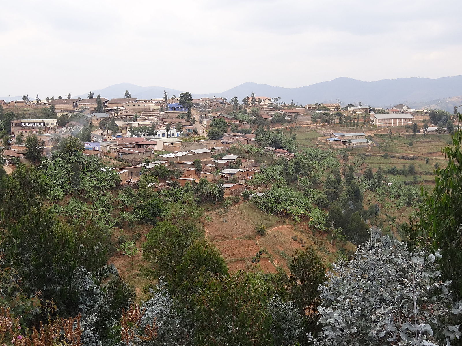 Scenery outside Gikongoro - Southern Rwanda · Santa Clara University ...
